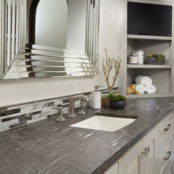 Meteor Shower Satin - Elegant Stone Fabrication